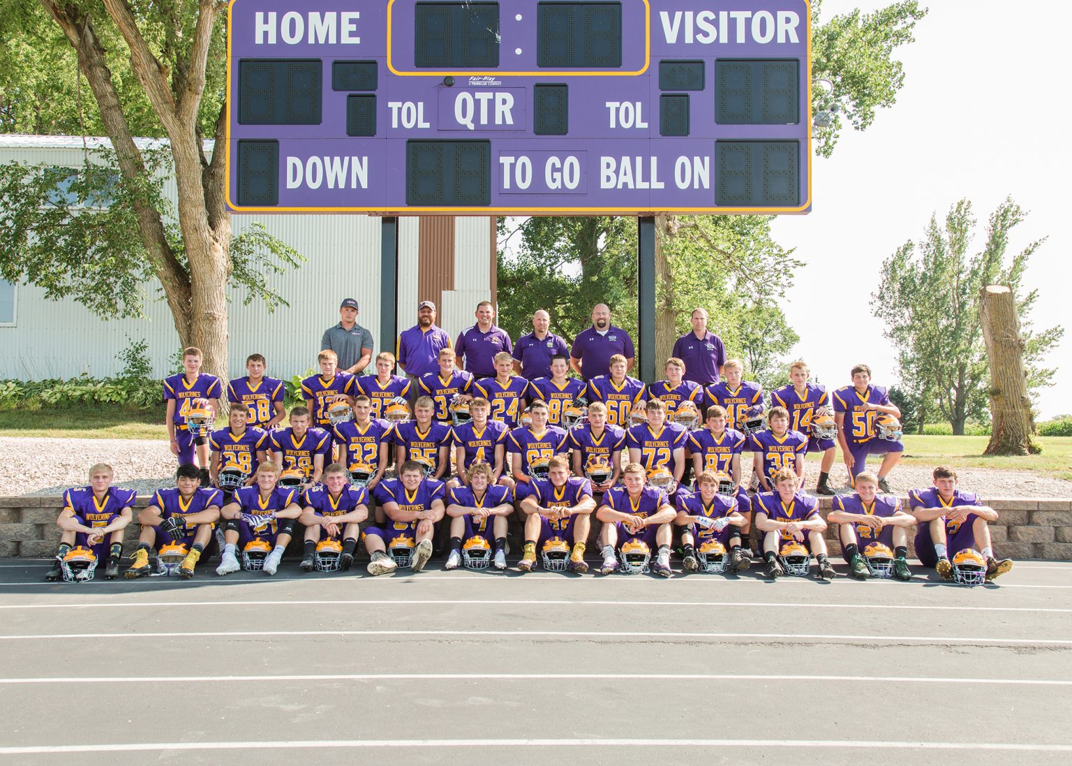 Football - West Bend-Mallard School