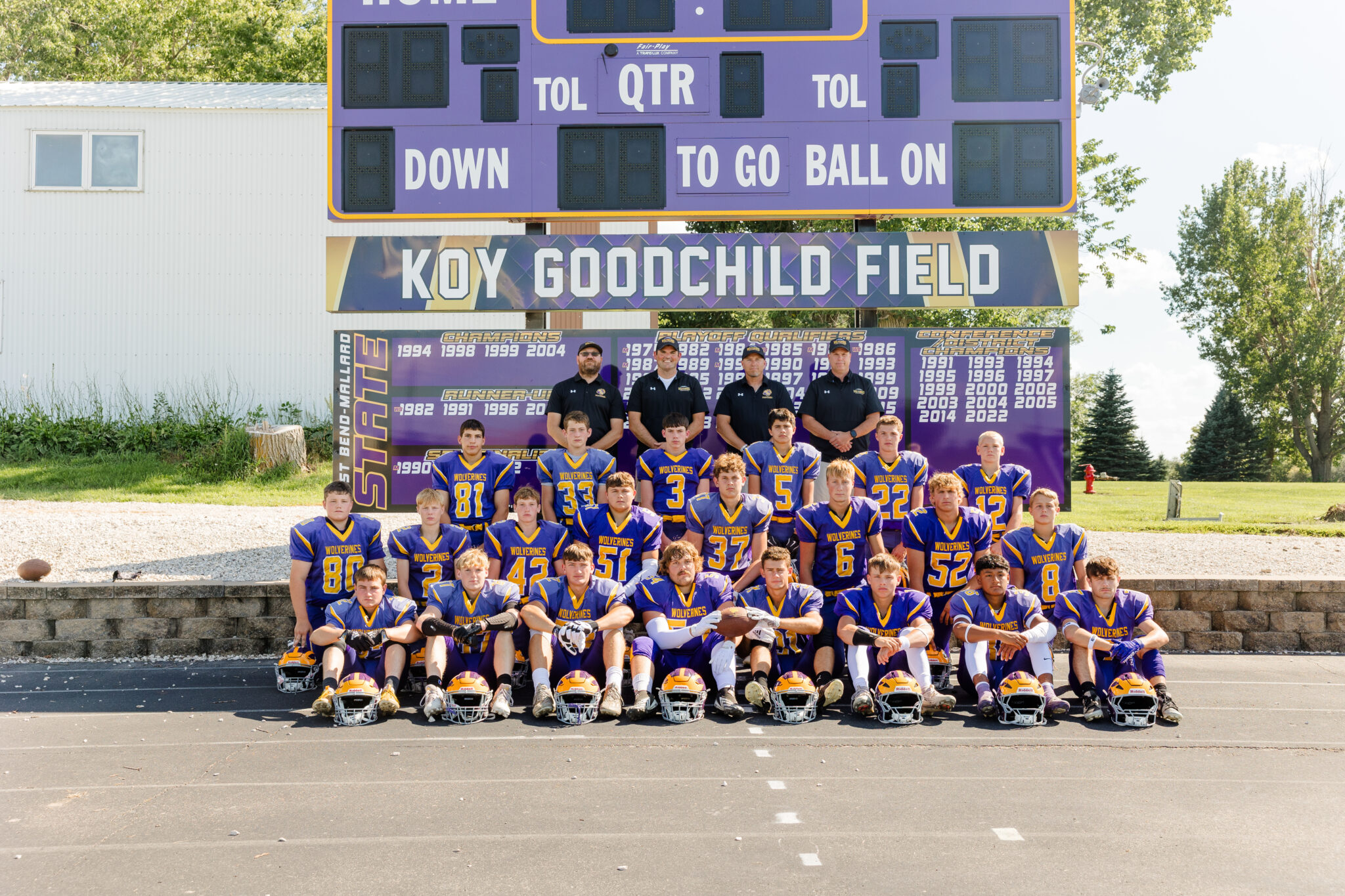 Football - West Bend-Mallard School